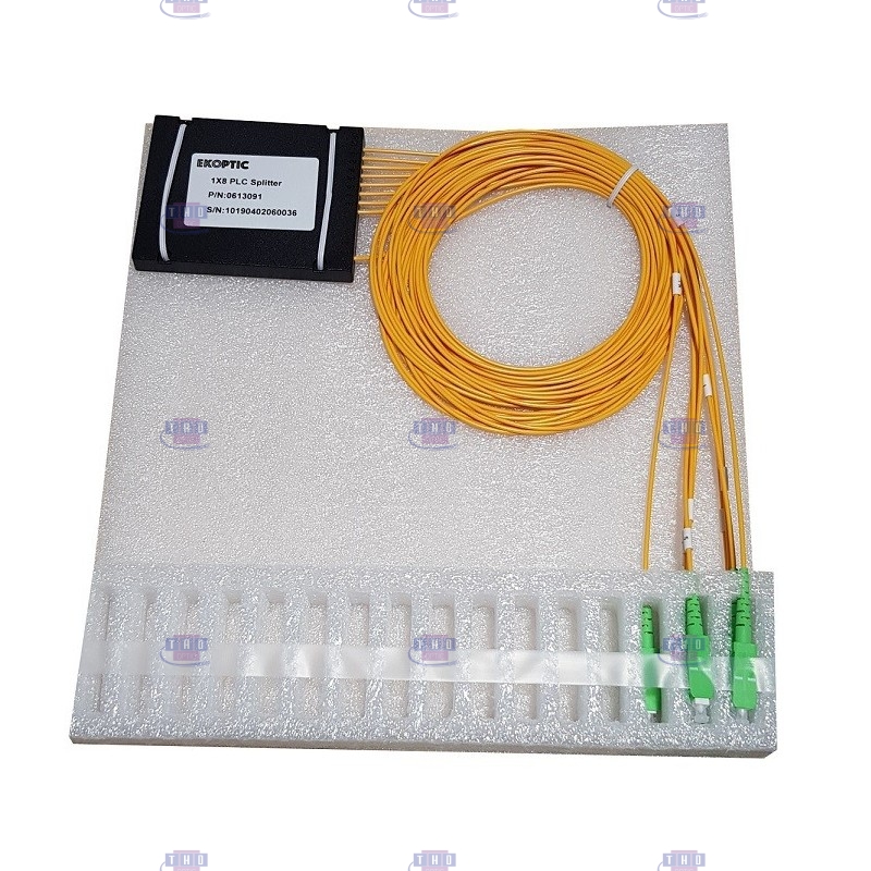 Coupleur EKOPTIC PLC BOX G657A2 2mm connectorisé SC/APC | THD OPTIC