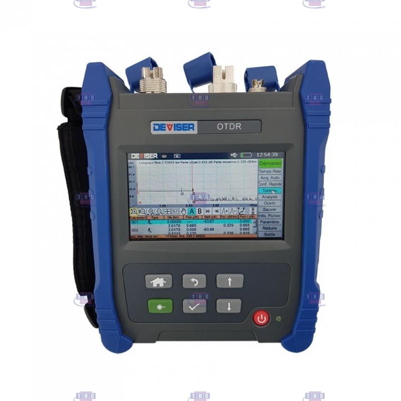 Mini OTDR multifonctions DEVISER AE100+ | THD OPTIC