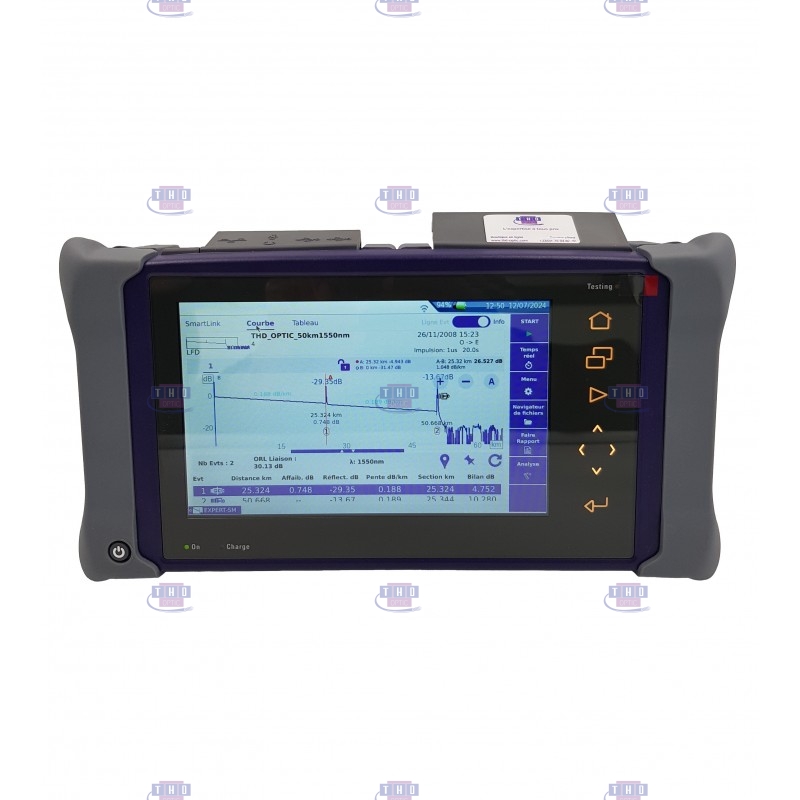 Kit OTDR monomode VIAVI MTS-4000v2 + 4126C 1310/1550 nm, 46/45 dB | THD ...